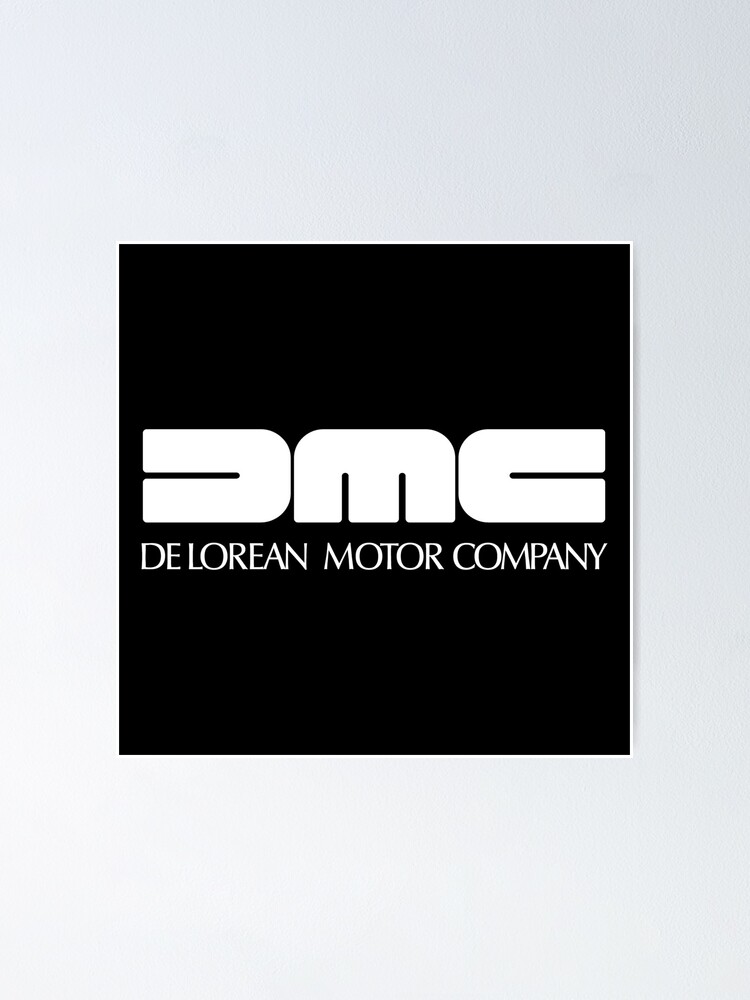 "De Lorean defunct company logo" Poster for Sale by Purple-Light ...