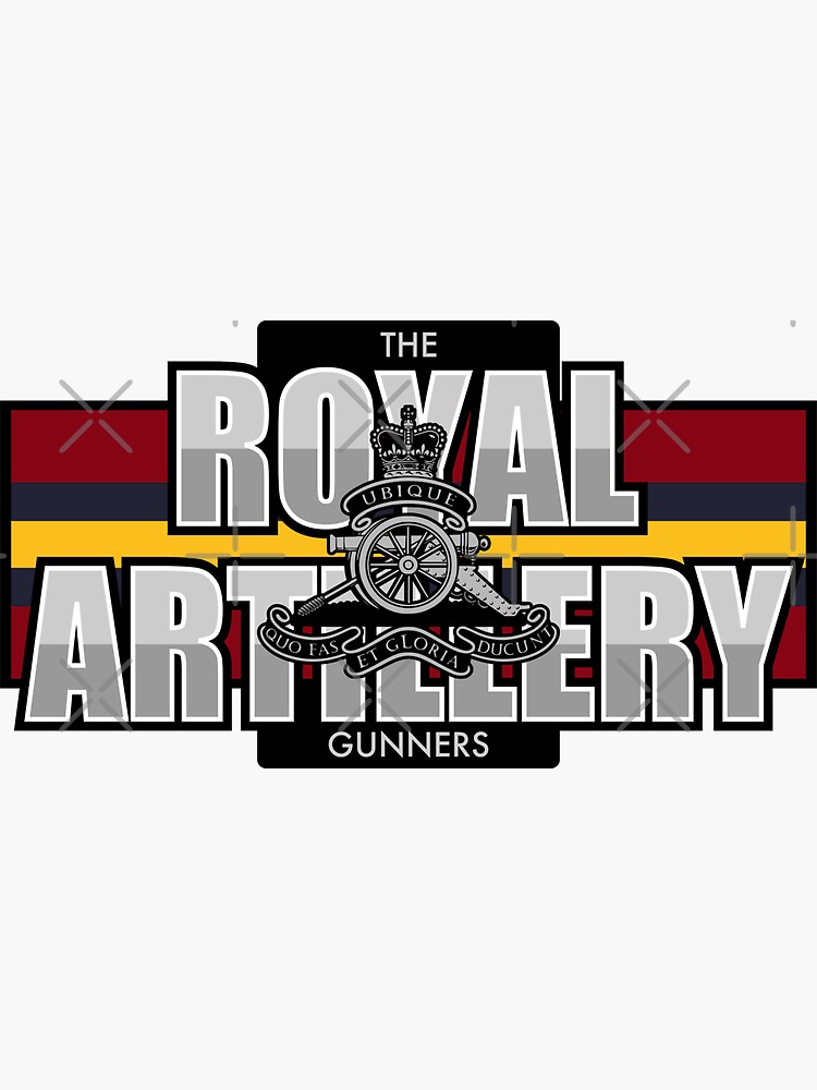 "Royal Artillery" Sticker for Sale by StrongVlad | Redbubble