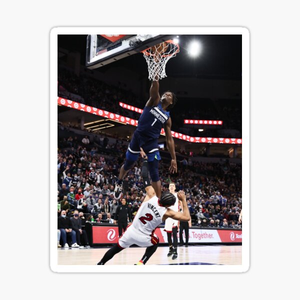 "Anthony Edwards" Sticker for Sale by jaezelikji43 | Redbubble