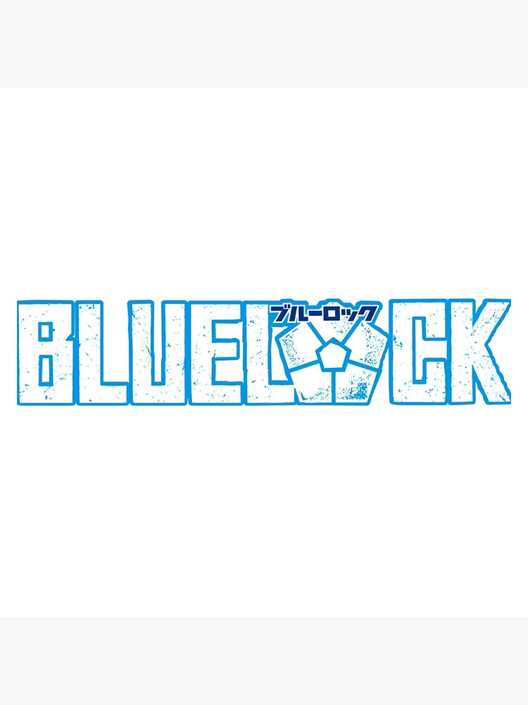 "Blue Lock Logo " Art Print for Sale by EasyOtaku | Redbubble