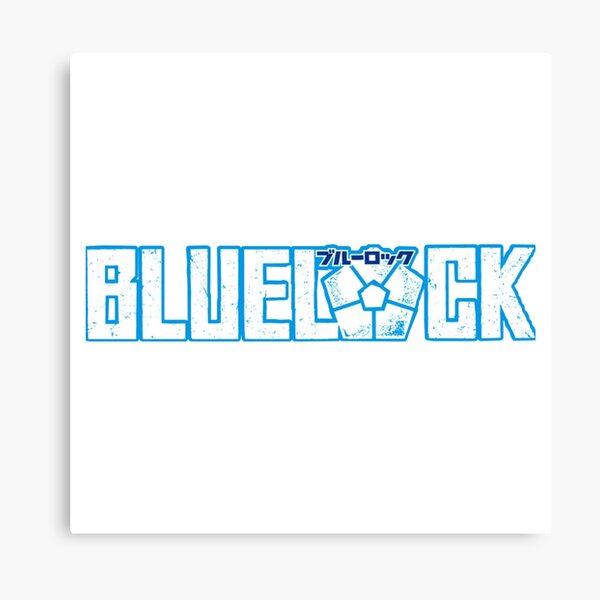 "Blue Lock Logo " Canvas Print for Sale by EasyOtaku | Redbubble