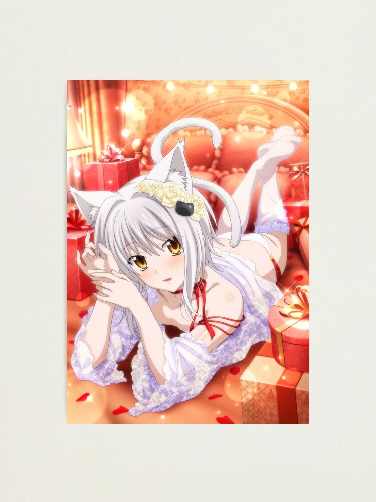 "Süße Toujou Koneko Neko Lewd Boobs Hot Cat Tits (High School DxD Sexy Ecchi Hentai Girl ...