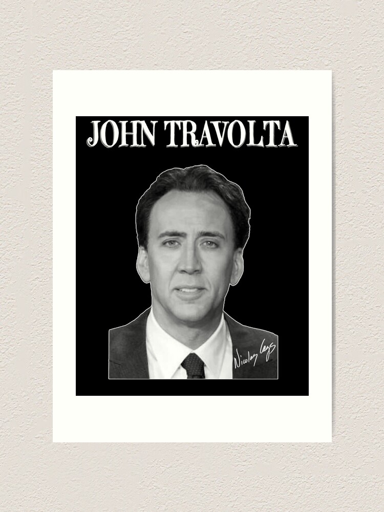 "Nicholas Cage as John Travolta - Nicolas Cage - Nick Cage - Nic Cage ...