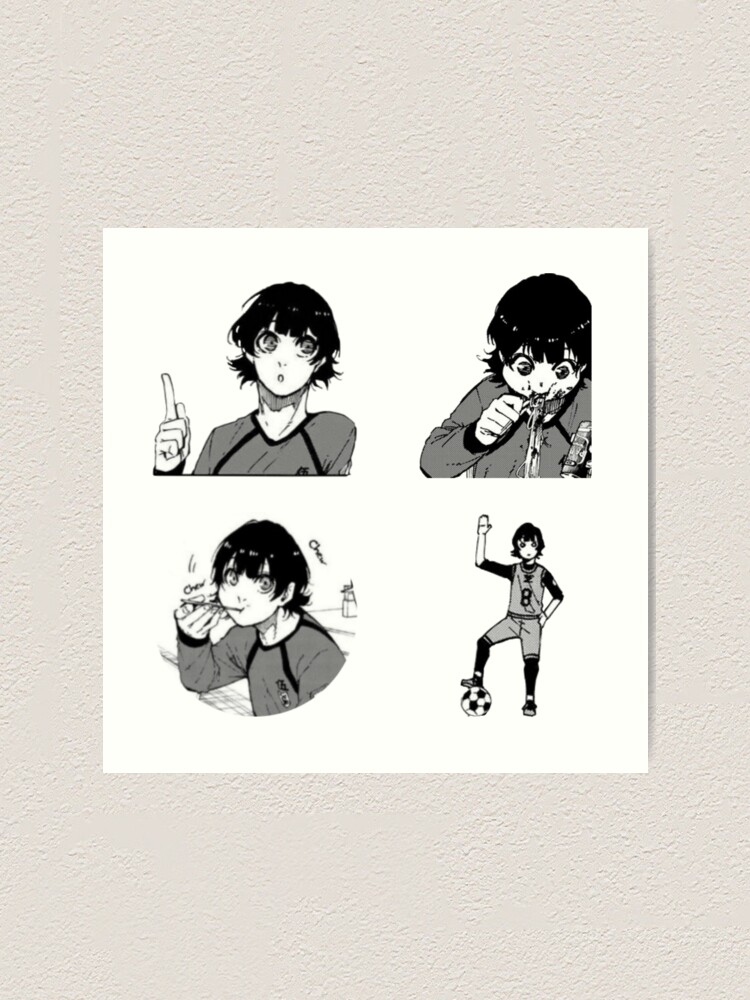 "Bachira Meguru [Sticker Pack]" Art Print for Sale by EasyOtaku | Redbubble