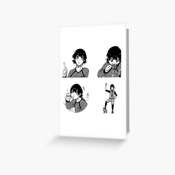"Bachira Meguru [Sticker Pack]" Greeting Card for Sale by EasyOtaku ...