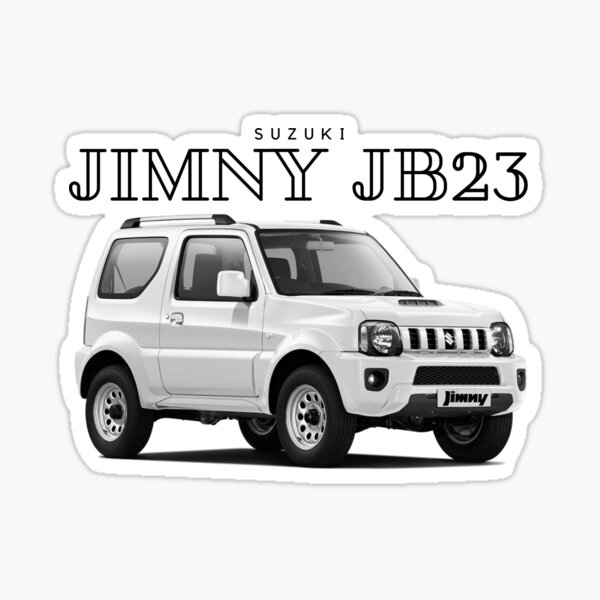 "Copy of Suzuki Jimny JB23" Sticker for Sale by Off-RoadCars | Redbubble