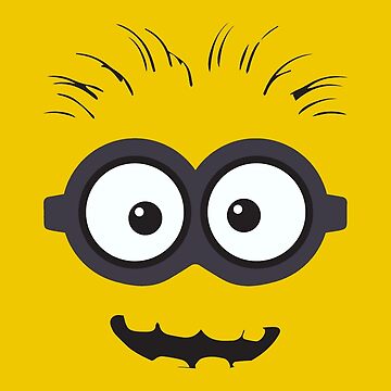 "minion face" Poster for Sale by MostafaAlaa | Redbubble