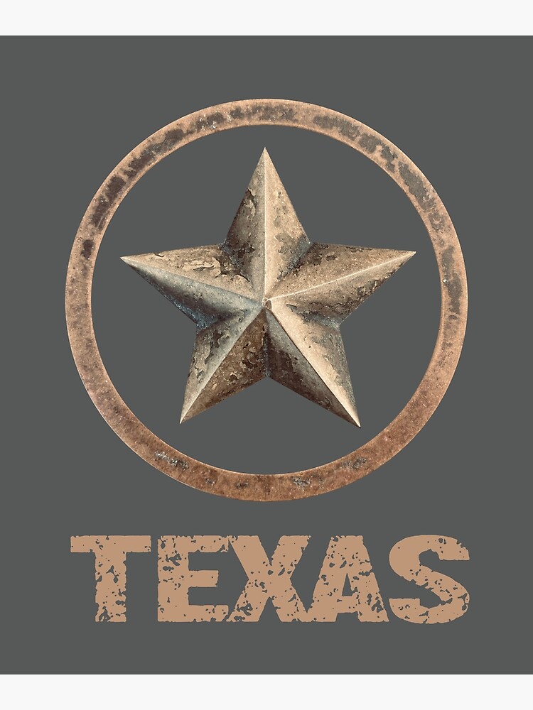 "Texas star, a print for local Texan patriots, for USA patriots, lone ...