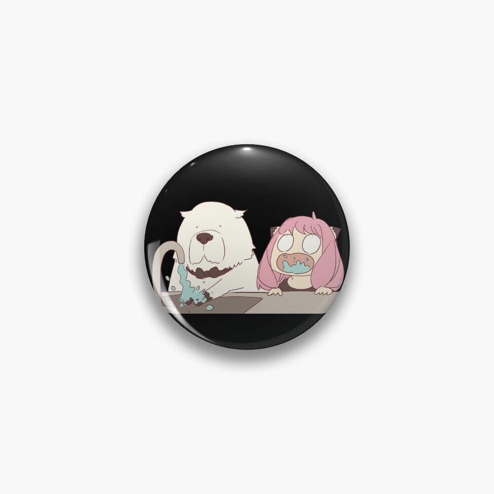 "Anya Forger Bond Funny Meme" Pin for Sale by MangaMolly | Redbubble