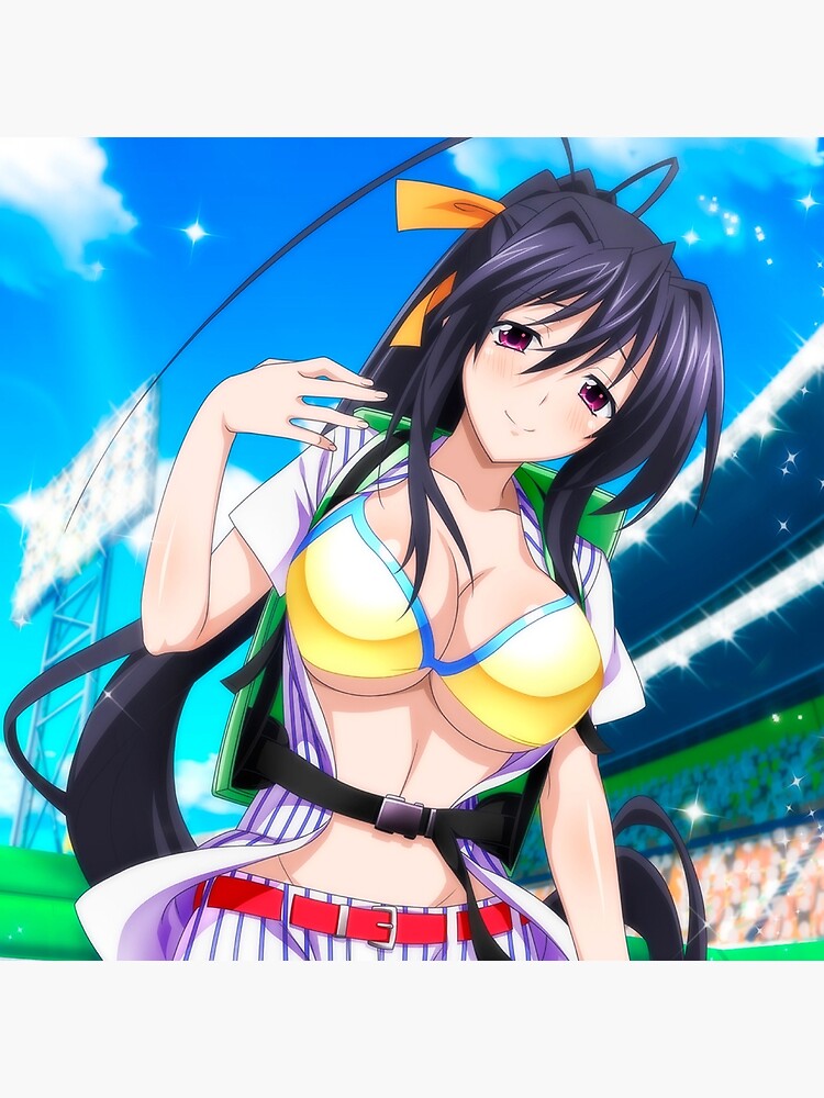 Sexy Himejima Akeno Tits Lewd Boobs High School Dxd Ecchi Hot Hentai