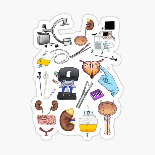 "urology" Sticker by Stift-love | Redbubble