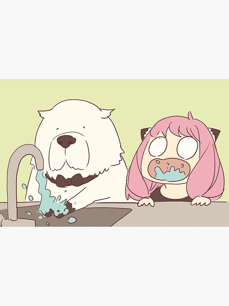 "Anya Forger Bond Funny Meme" Art Print for Sale by MangaMolly | Redbubble