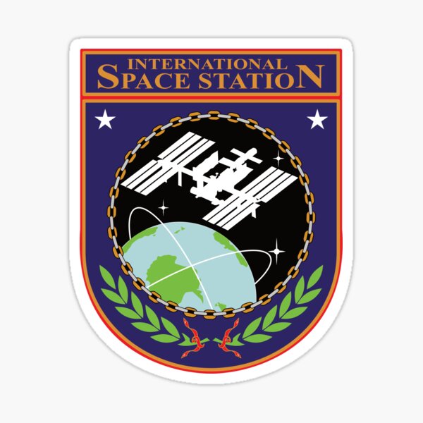 "International Space Station ISS Insignia Nasa Space Force" Sticker for ...
