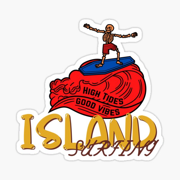 "Island" Sticker for Sale by RAJSHIVA | Redbubble