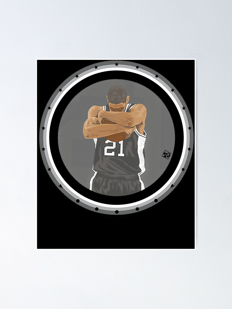 "Tim Duncan 21 Tim Duncan" Poster for Sale by lieselottcher | Redbubble