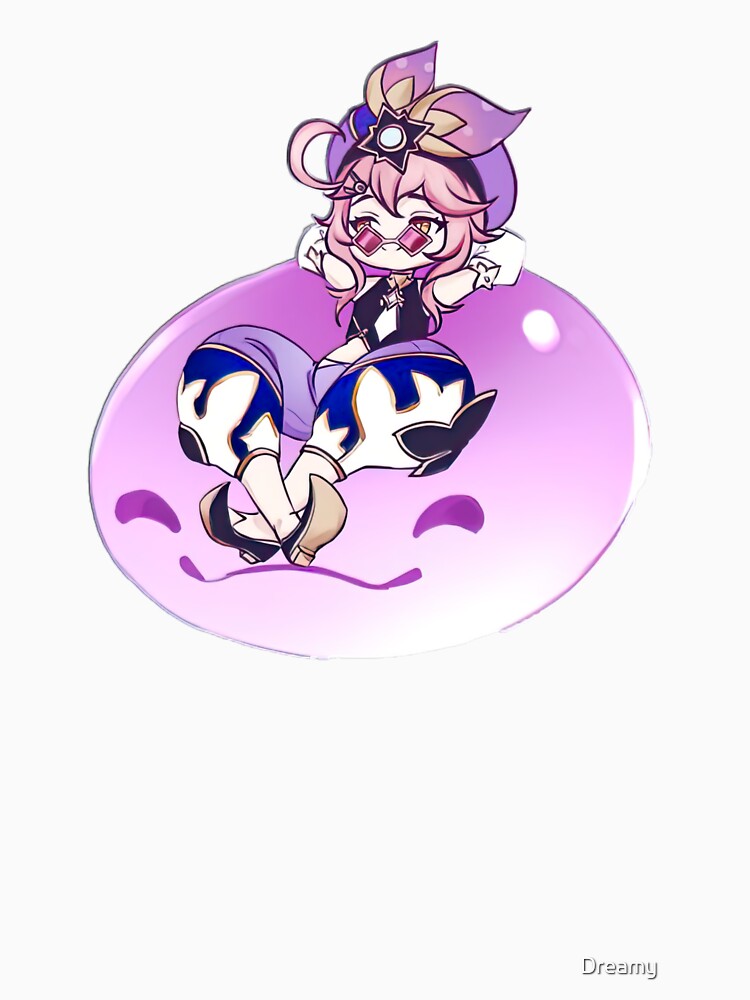 "Genshin Impact Dori Idle on Slime [Dendro]" T-shirt for Sale by ...