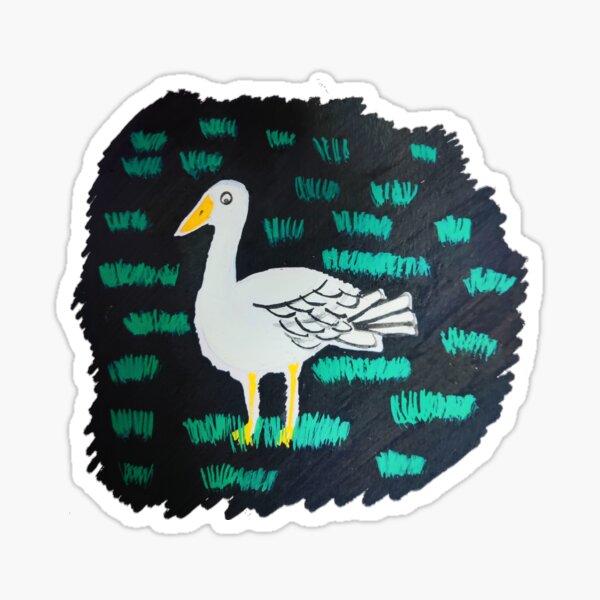 "Goose in Disguise" Sticker for Sale by Yashashree | Redbubble