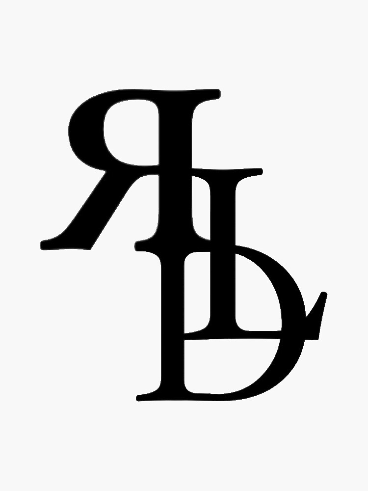"RDL Brand" Sticker for Sale by rosdlux | Redbubble