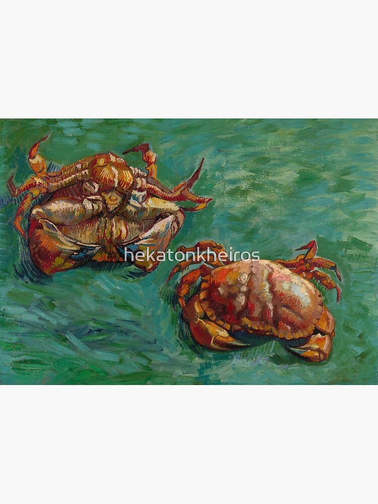 "Vincent van Gogh: Two Crabs " Poster for Sale by hekatonkheiros ...