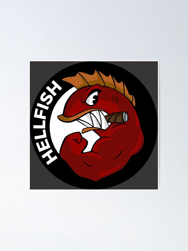 "HELLFISH The Simpsons" Poster for Sale by camikaze-es | Redbubble