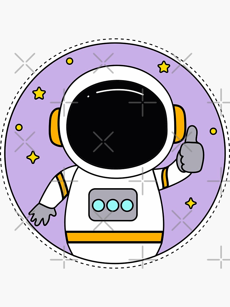 "Chibi Spaceman" Sticker for Sale by cutieotter | Redbubble