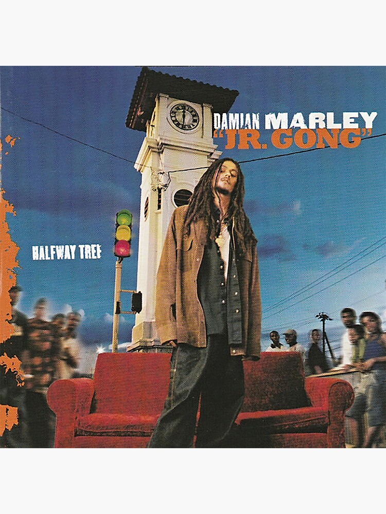 "jr.gong marley.png" Sticker for Sale by parisianoot | Redbubble