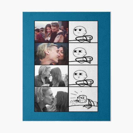 "Jamie Campbell Bower meme " Art Board Print for Sale by AdamJungksz ...