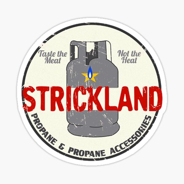 "propane accessories" Sticker for Sale by velovevex | Redbubble