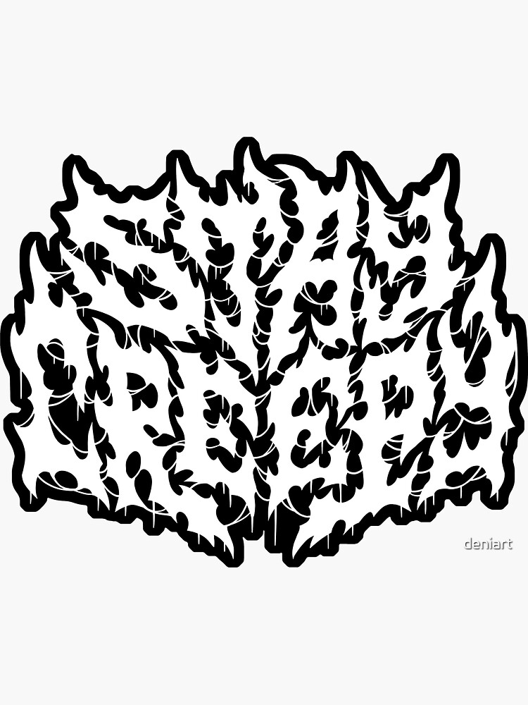 "Stay Creepy" Sticker for Sale by deniart | Redbubble