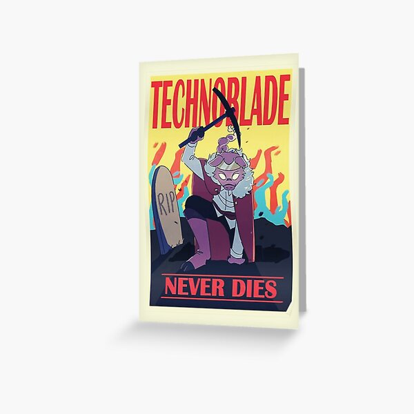 "R.I.P TechnoBlade || Cool design for all the technoblade lovers ...