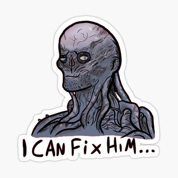 "Bad Boy Vecna " Sticker for Sale by MichaelCavas | Redbubble