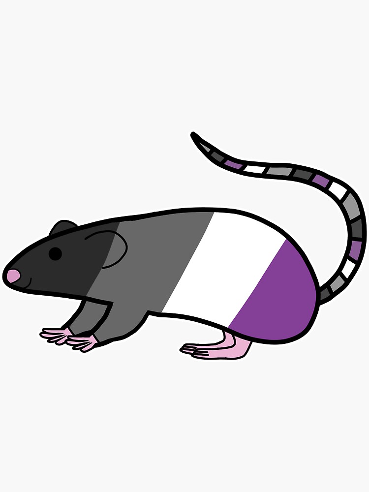 "Ace Rats!" Sticker for Sale by StrawberryMay | Redbubble