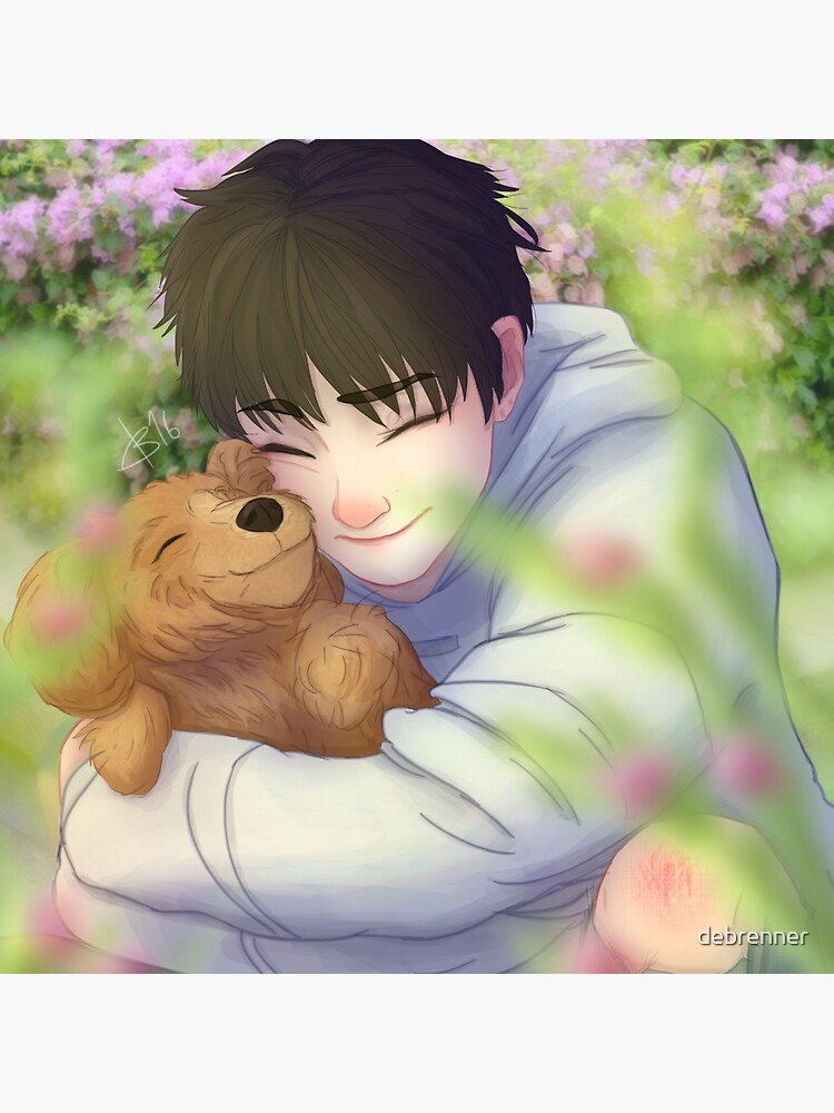 "Min Holly ~ Min Yoongi" Sticker by debrenner | Redbubble