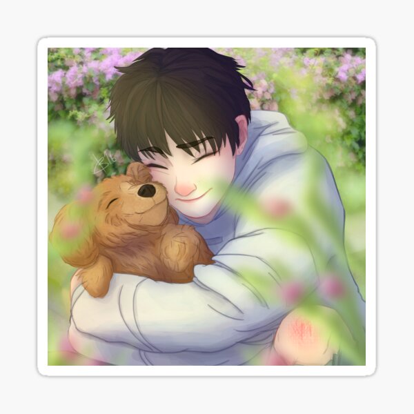 "Min Holly ~ Min Yoongi" Sticker by debrenner | Redbubble