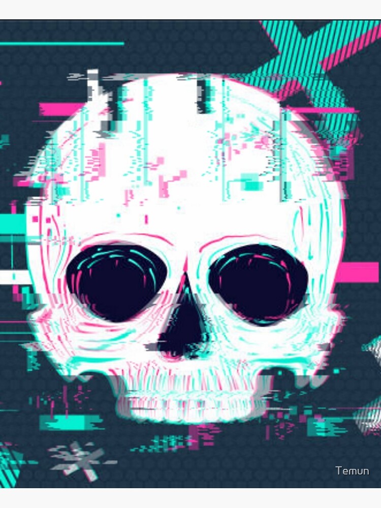 "Gaming Skeleton" Poster for Sale by Temun | Redbubble