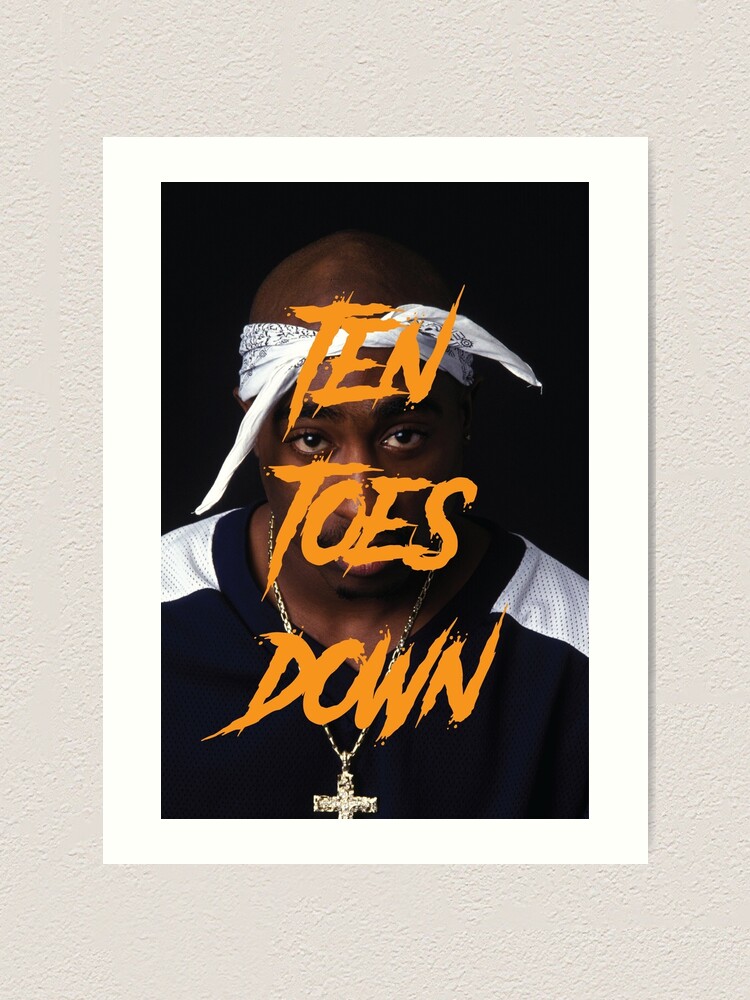 "Ten Toes Down" Art Print for Sale by jmacintosch | Redbubble