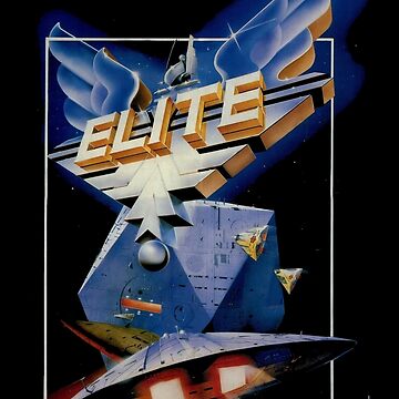 "Elite Retro Game Design" Poster for Sale by Go-Postal | Redbubble