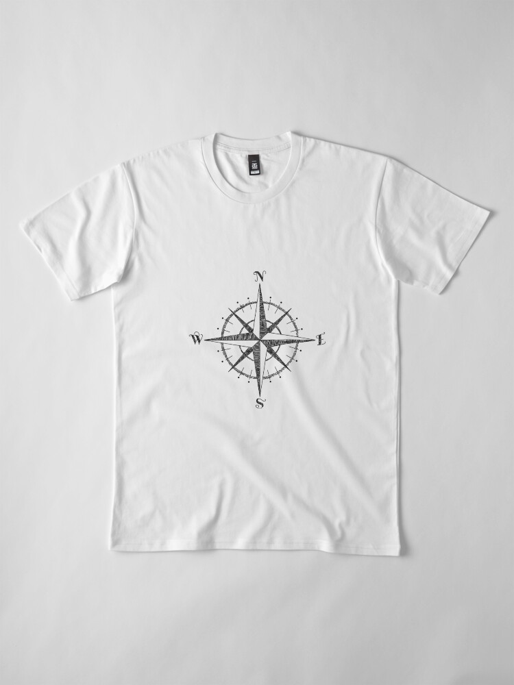 Compass Rose T Shirt By Axialdesigns Redbubble