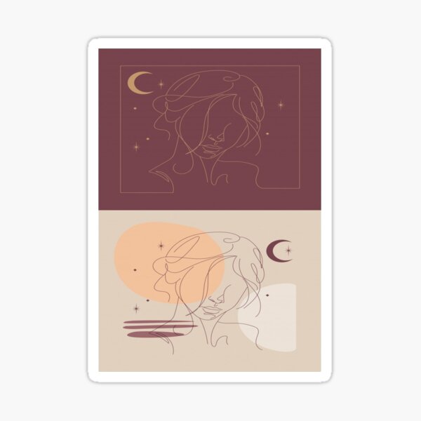 "woman figure" Sticker for Sale by amharref | Redbubble