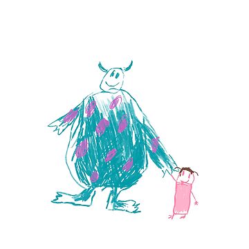 "Sully and Boo" Art Print for Sale by leahbbowyer | Redbubble