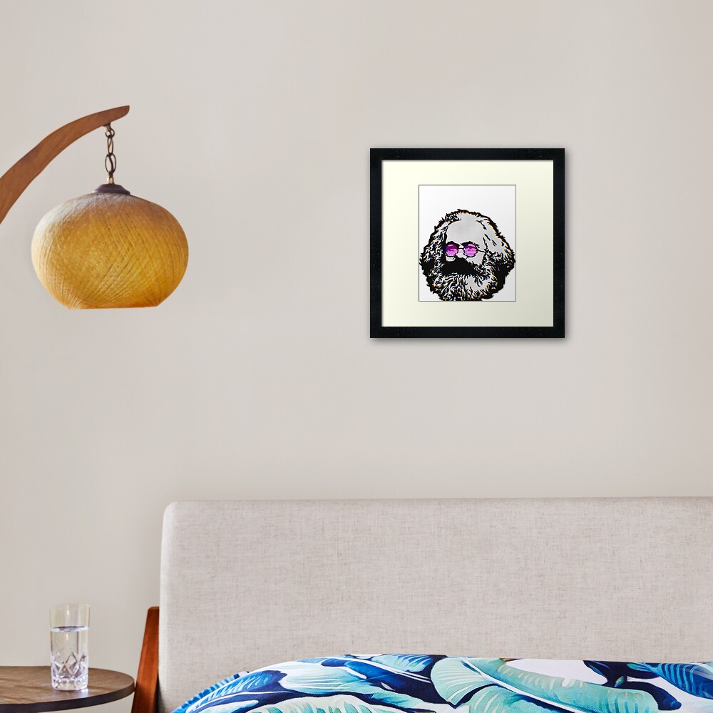 "Aesthetic Karl Marx- Retro Vintage Communist Aesthetic Vaporwave ...