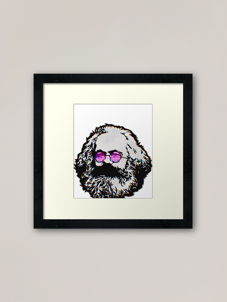 "Aesthetic Karl Marx- Retro Vintage Communist Aesthetic Vaporwave ...