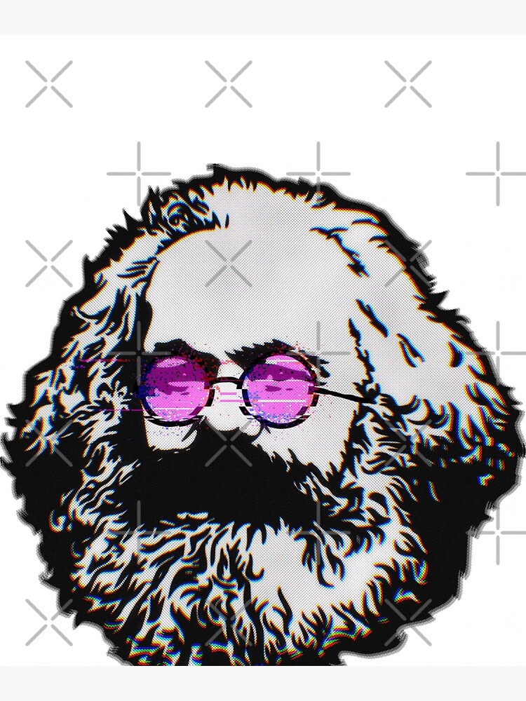"Aesthetic Karl Marx- Retro Vintage Communist Aesthetic Vaporwave ...
