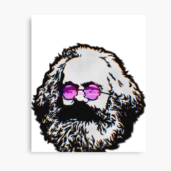 "Aesthetic Karl Marx- Retro Vintage Communist Aesthetic Vaporwave ...