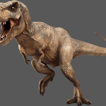 Pegatina for Sale con la obra «Jurrassix Mundo Dino T-Rex» de KyungFloresSZ | Redbubble