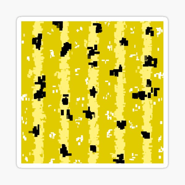 "Digital Hack, Yellow" Sticker for Sale by SariePhotograph | Redbubble