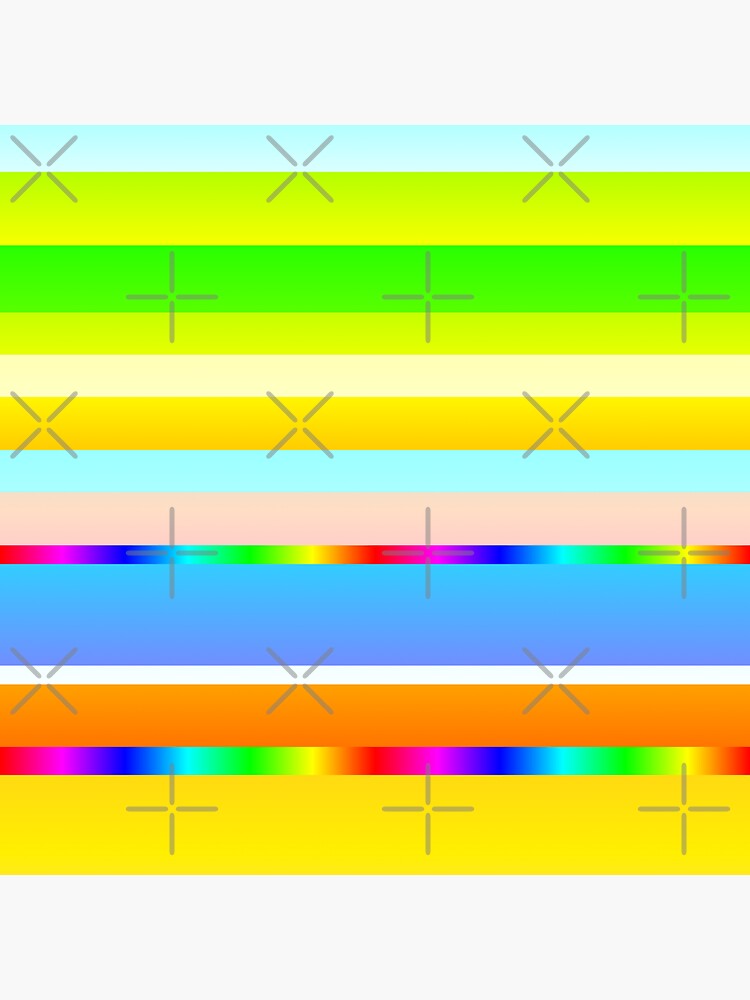 "Vibrant color palette stripes | multicolored horizontal stripes ...