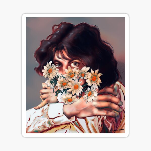 "daisy boy, pretty boy" Sticker for Sale by StillMad | Redbubble