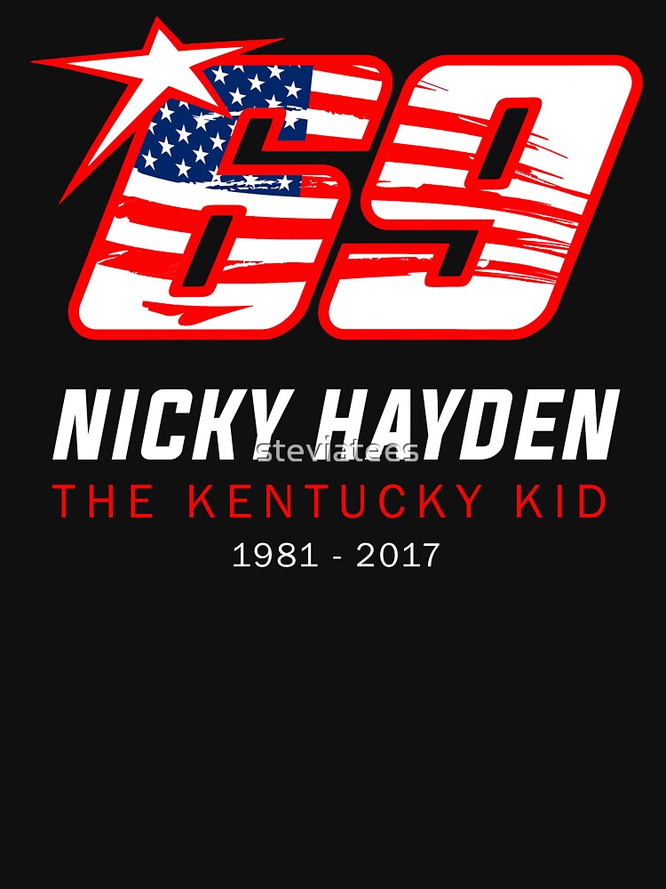"Condolence For Nicky Hayden" T-shirt for Sale by steviatees ...