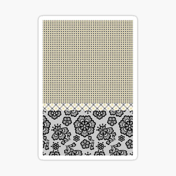 "summer fun festival lace " Sticker for Sale by sharanarnoldart | Redbubble